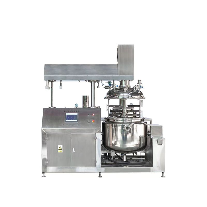 Chemical Mixing Machinery 200-500l Creams Homogenizer Ointment Vacuum ...